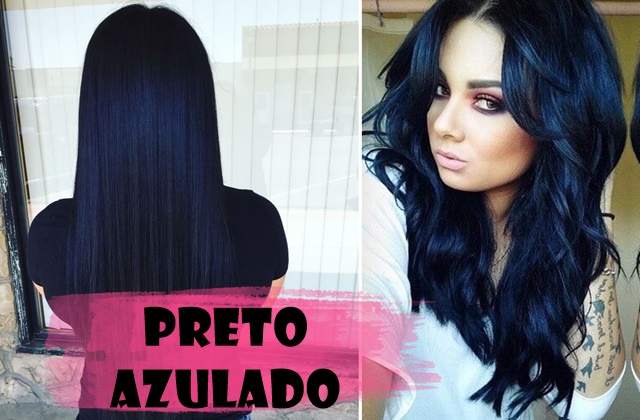 Quase Tudo sobre o PRETO AZULADO Produtinhos no Cabelo