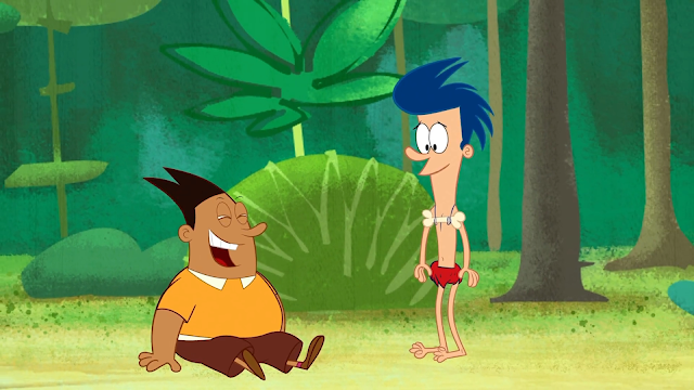 Shirtless Drawn Cartoon Boys & Men: Shirtless Blake Myers in Get Blake!