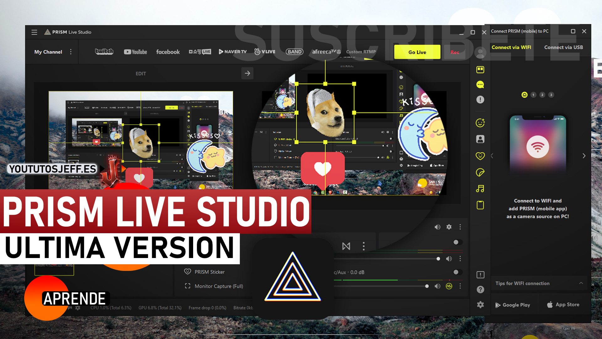 Descargar PRISM Live Studio Ultima Versión para PC