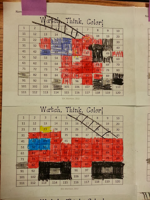 Differentiating Instruction with Watch, Think, Color games | The ...