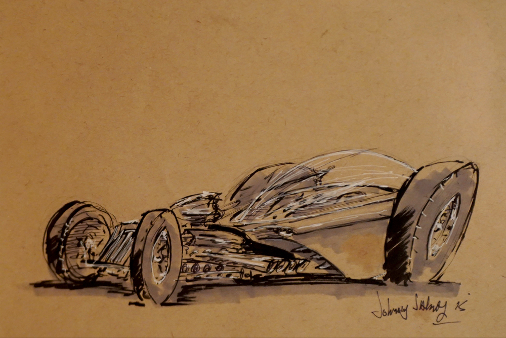 Just A Car Guy: Ian Roussel's Space Junkie 2, was sold at Barrett ...