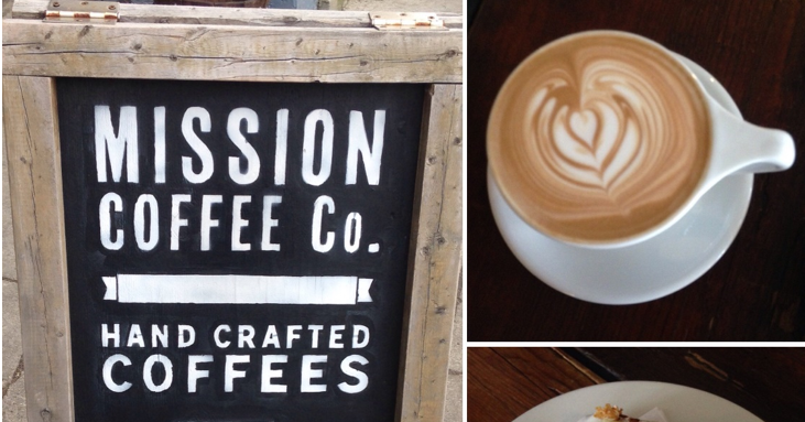 In the Habit of Flossing: Mission Coffee Co- Columbus Coffee Trail Stop 3