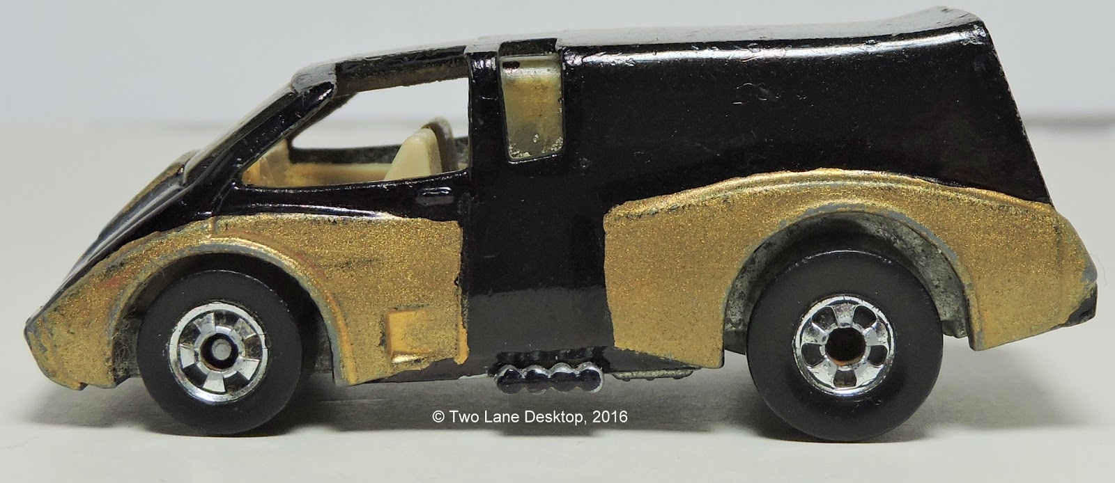 Hot Wheels Dodge D50 pickup and Vette Van