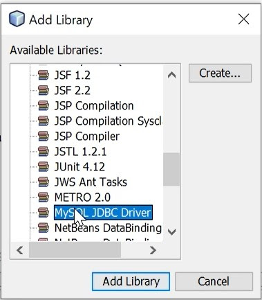 Menghubungkan Java dengan MySQL