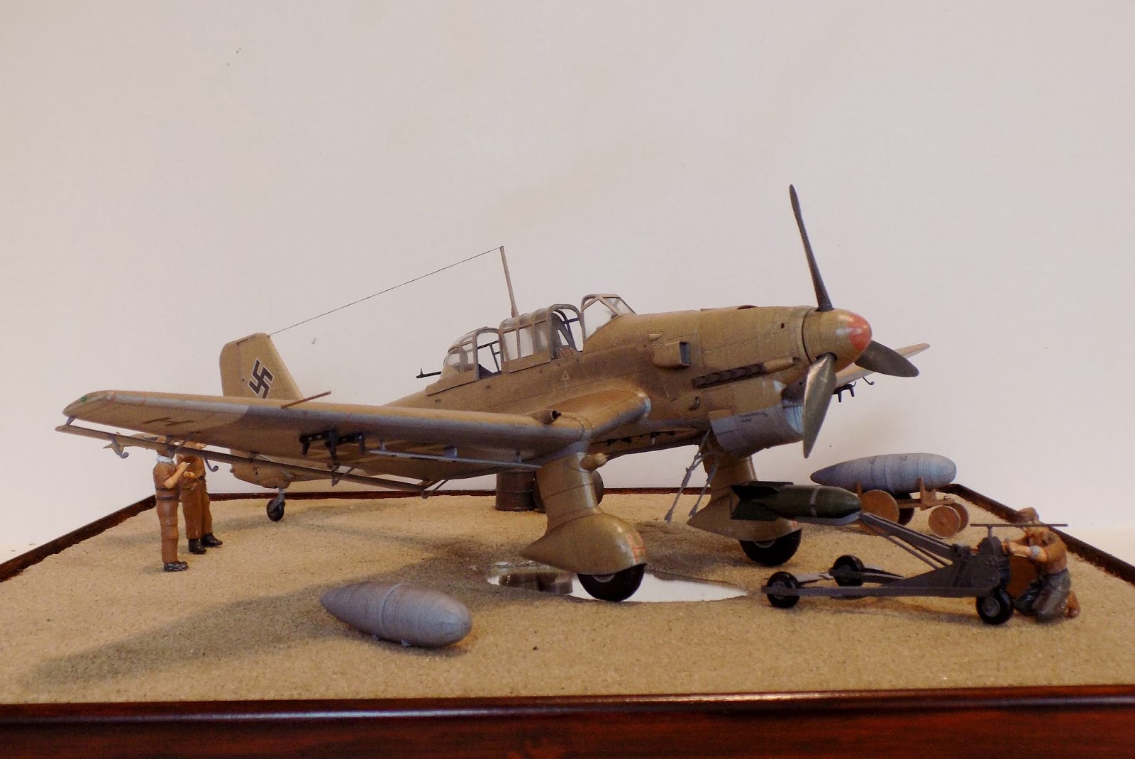 Samoloty z kartonu: Relacja - Junkers Ju-87 R2 Stuka - KW CM 3-4-5/2009 ...