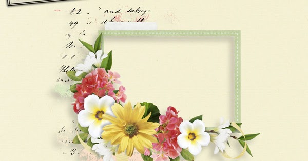 E-scape and Scrap: FREEbie #4: Summer Garden Cluster Freebie from ...