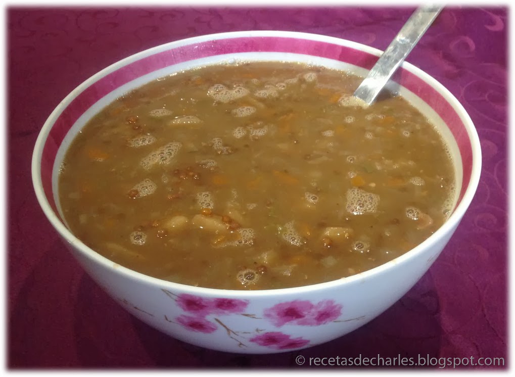 Las recetas de Charles: Lentejitas de Mamá (Receta de lentejas)