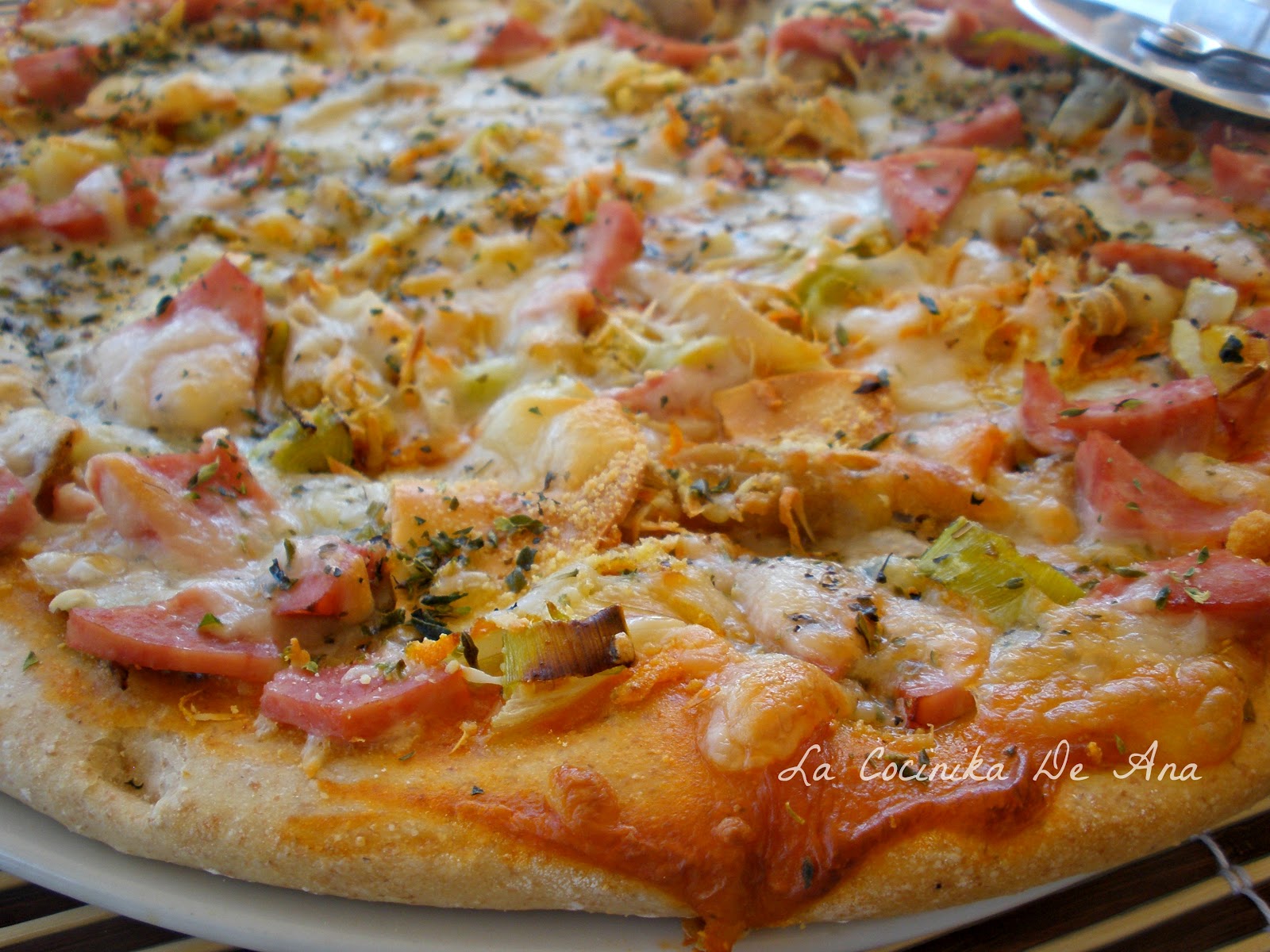 La Cocinika De Ana: pizza integral