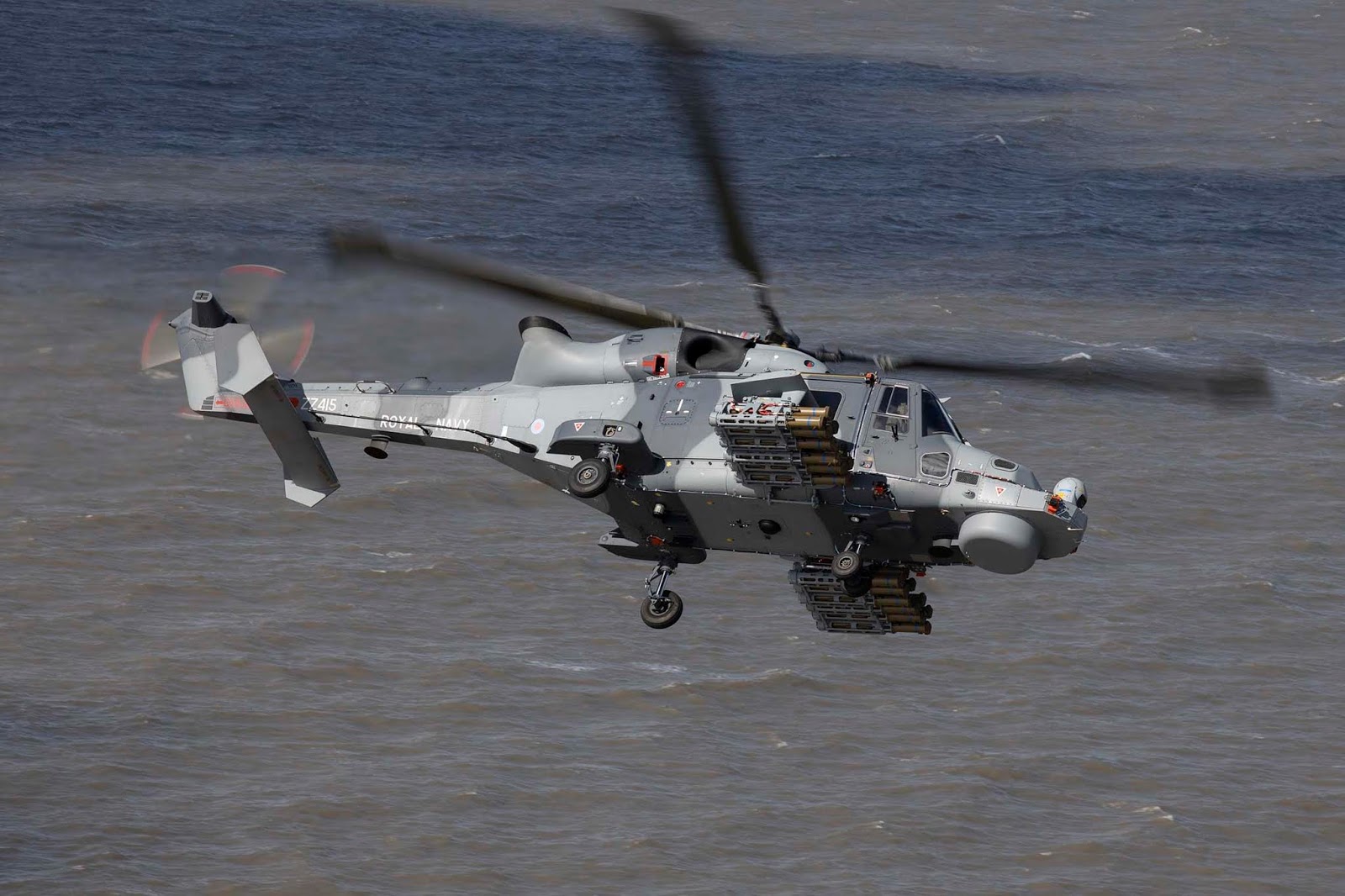 AAG_th บันทึกประจำวัน: เฮลิคอปเตอร์ AW159 Wildcat กองทัพเรืออังกฤษยิง ...