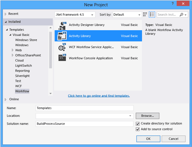 Sameers Arena Customize Tfs Xaml Build Template To Create A Bug Wi