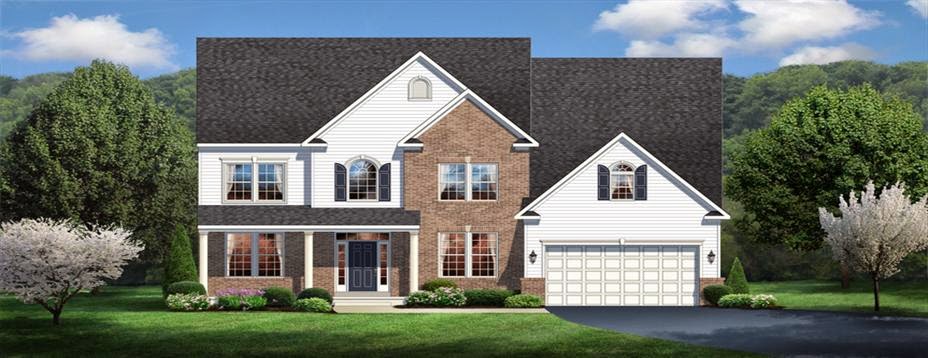 Moving Back To The Burbs: Building a Ryan Home Avalon Model: Model and Lot
