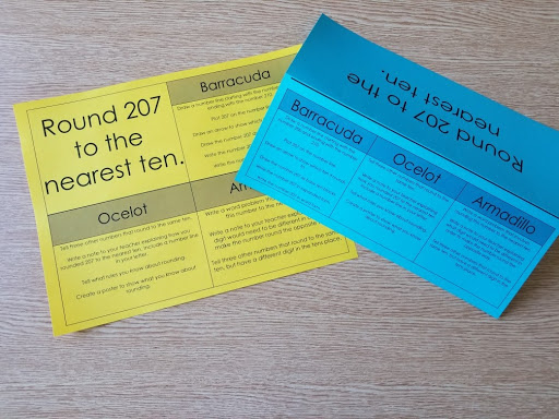 Simple Ways to Differentiate for Guided Math - Thrifty in Third Grade