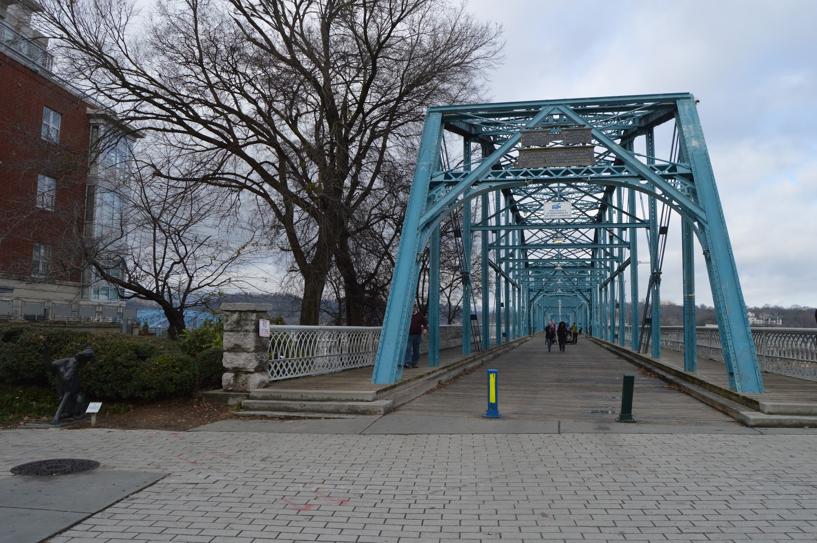Industrial History: Walnut Street Bridge over Tennessee River in ...
