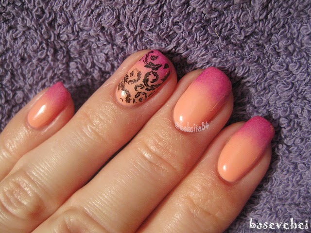 baseveheinails: Manicure Hybrydowy - Jak wykonać ombre za pomocą ...