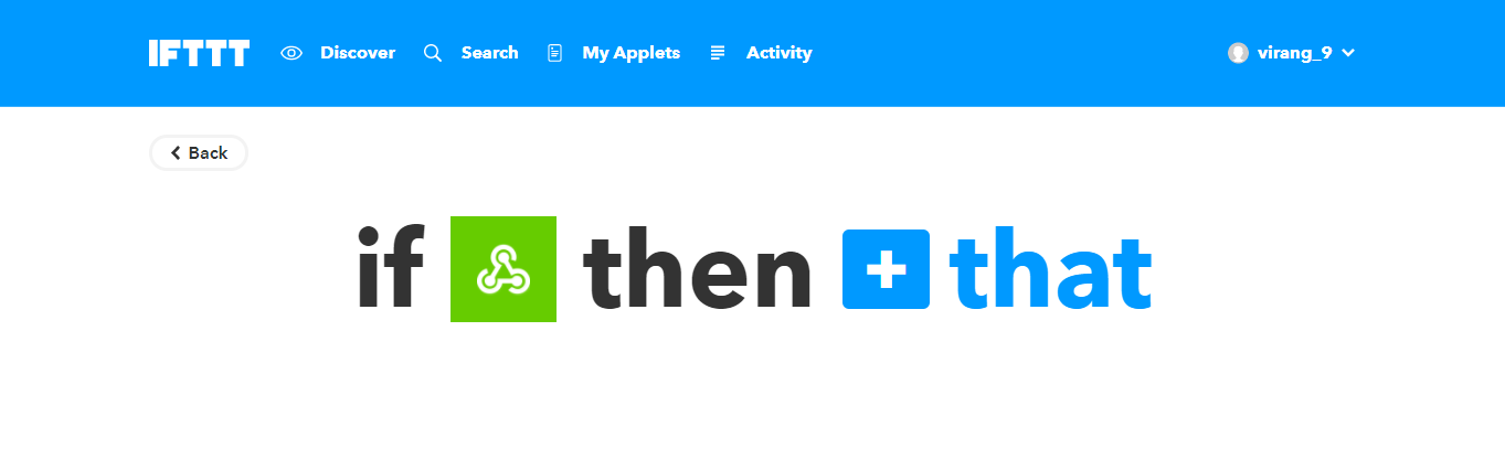 IFTTT button with NodeMCU