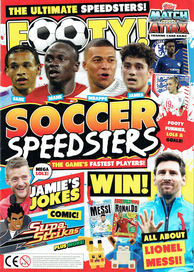 Football Cartophilic Info Exchange: Footy! magazine - Cristiano Ronaldo ...