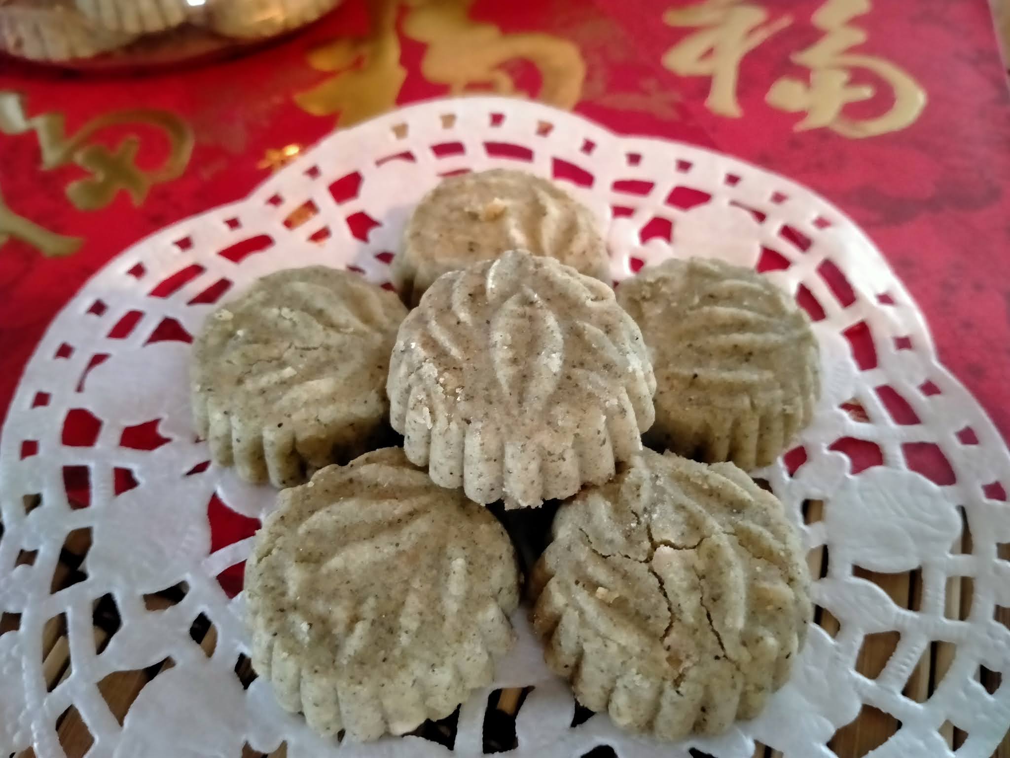 Cooking Pleasure: CNY 2021 - MUNG BEAN BISCUITS [LEK TAU KO]