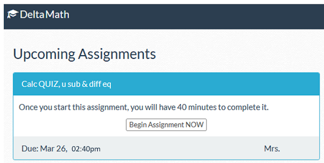 How to use DeltaMath.com [Hoff Math]