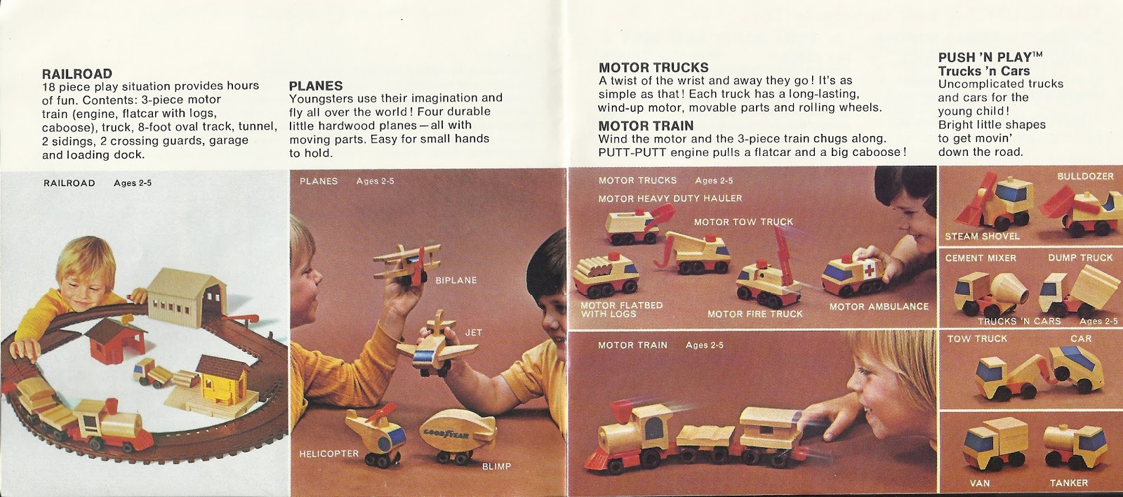 Toy-Addict.com: Mattel 1973 Preschool Catalog - Baby Beans, Tuff Stuff ...