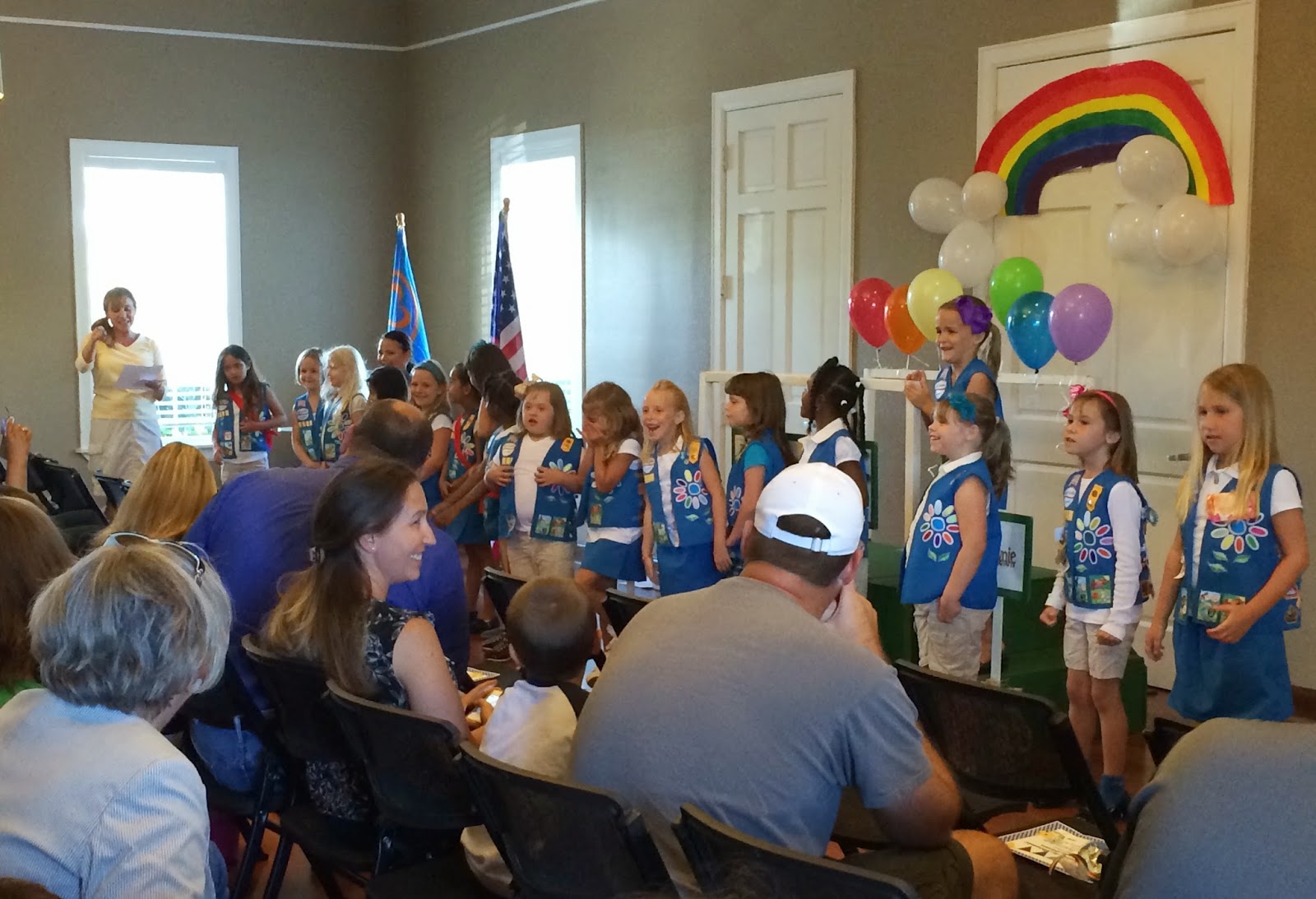 Strickly Us: Our Girl Scout Bridging Ceremony