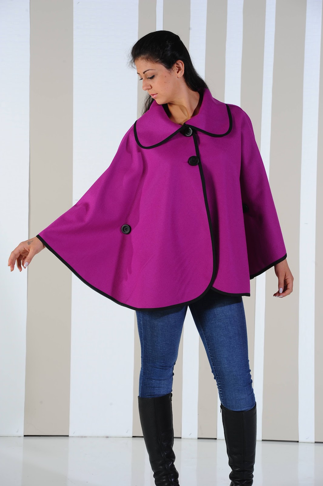 A Dinastia Casacos de Lã: Capas... sempre elegantes.