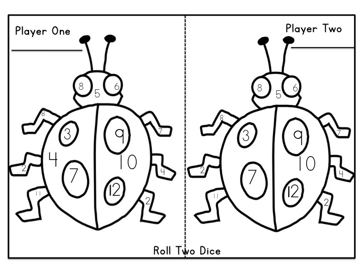 Joyful Learning In KC: Ladybug Math