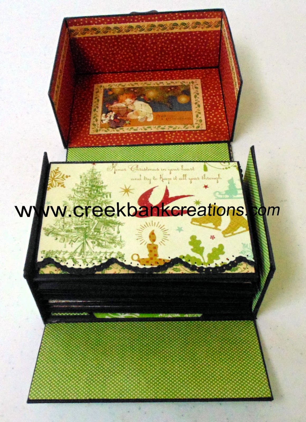 Mini Album In A Box Tutorial - Creek Bank Creations