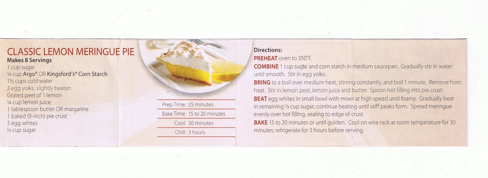 Danger! Men Cooking!: Kingsford's Cornstarch Culinary Ephemera