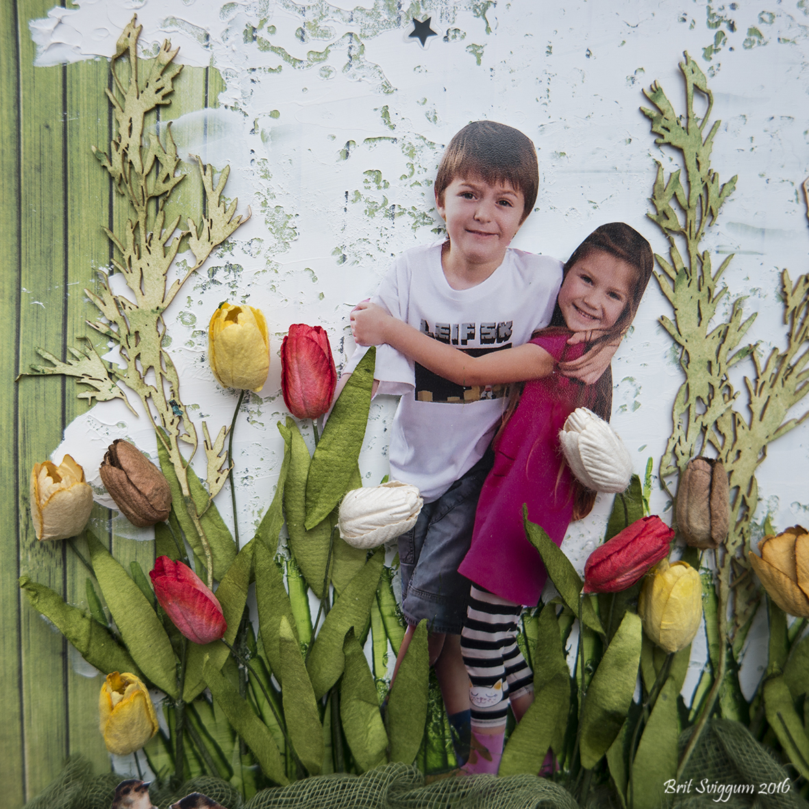 Wild Orchid Crafts: A spring layout