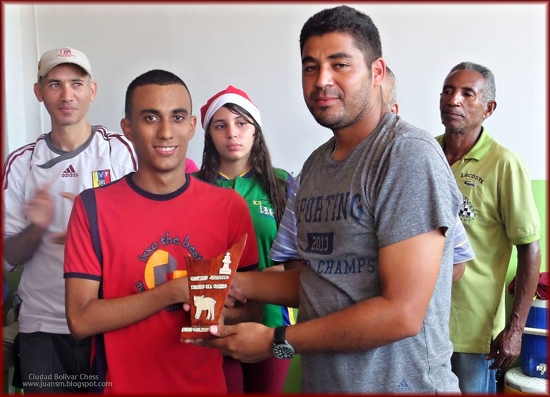 EL CANDIDATO A MAESTRO LORNER ACOSTA GANÓ TORNEO DE AJEDREZ NAVIDEÑO ...