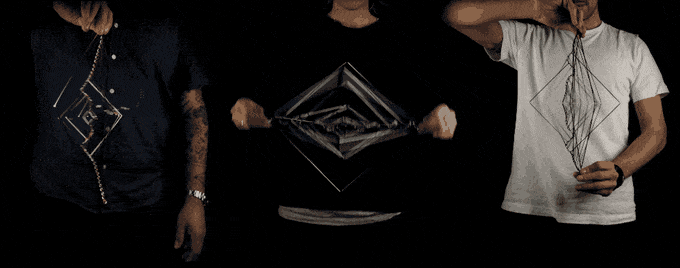 Square Wave - um "spinner" hipnotizante | Aberto até de Madrugada