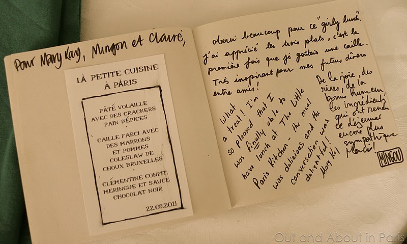 Lunch at The Little Paris Kitchen (La Petite Cuisine à Paris)