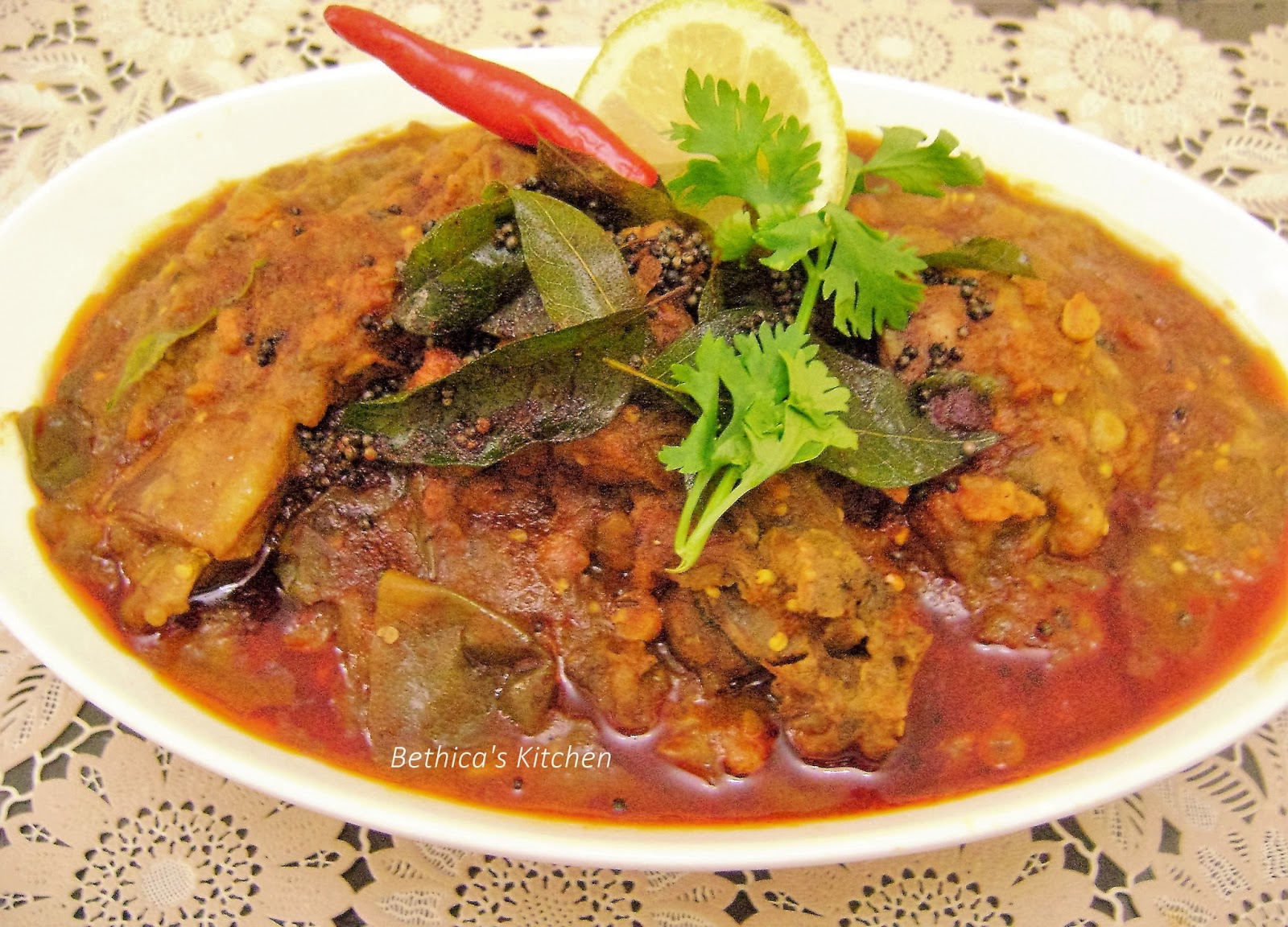 Bethica's Kitchen Flavours: Mutton Dalcha - (Mutton Curry cooked with ...