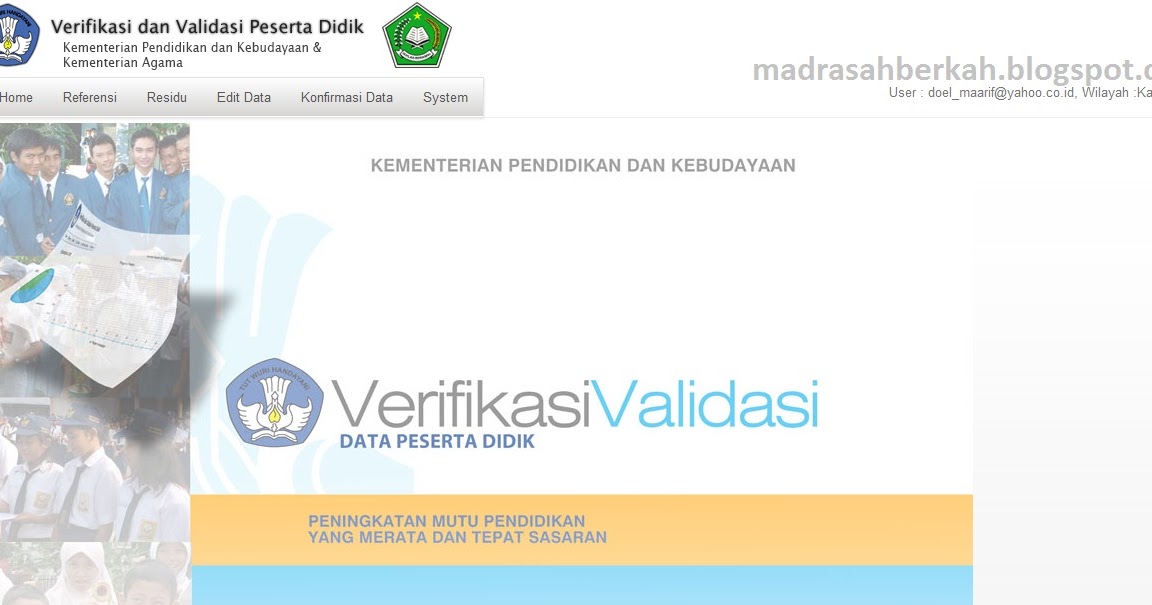 Mengenal lebih jauh tentang Verval PD Kemenag