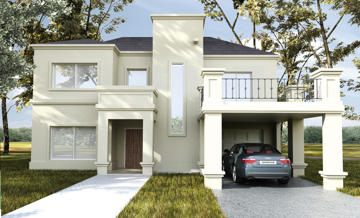 RenderizArq: Casa en Country 02 para Arq. Horacio Vera