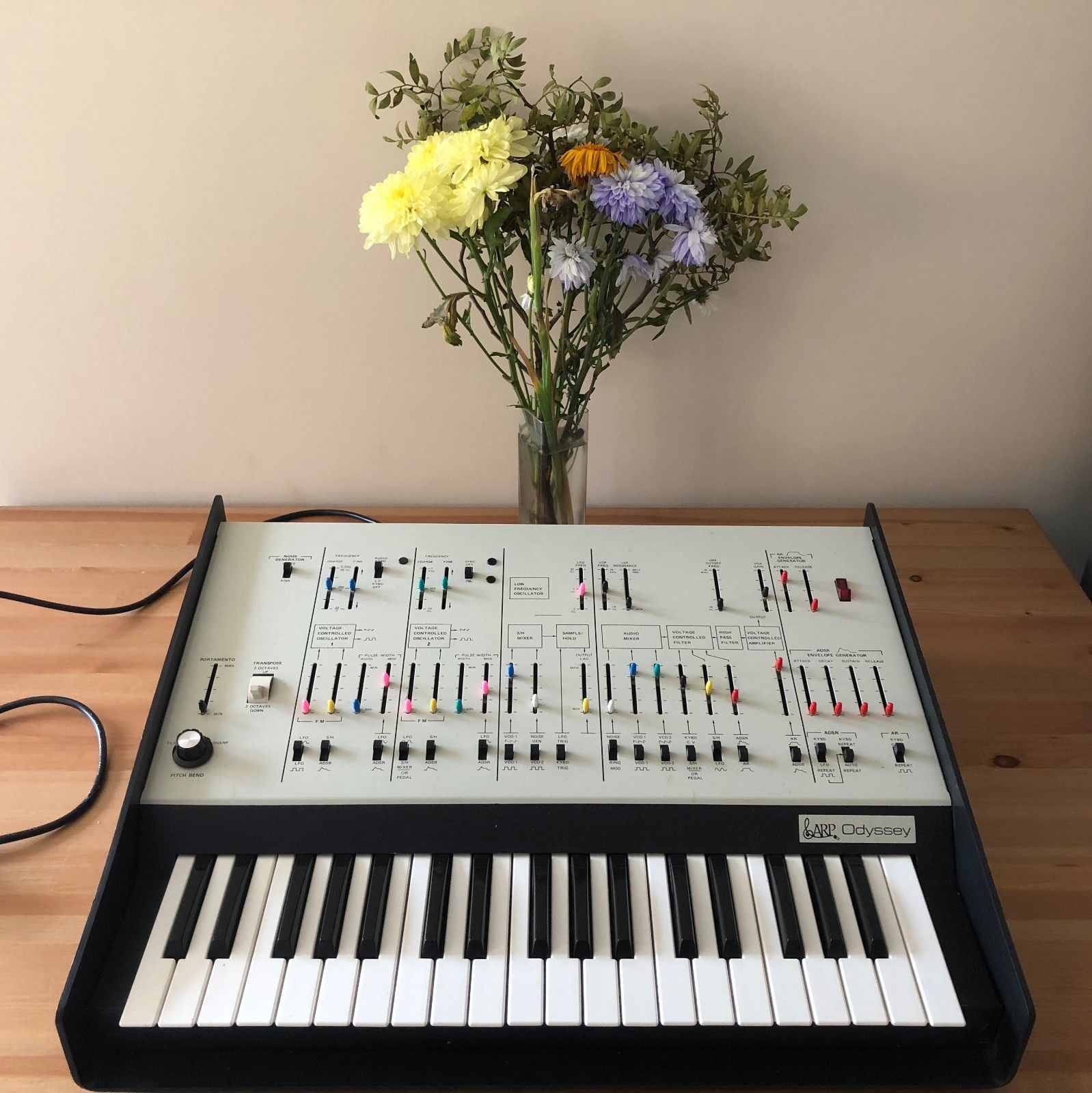 MATRIXSYNTH: White ARP Odyssey MKI Original 1970s Analogue Synth