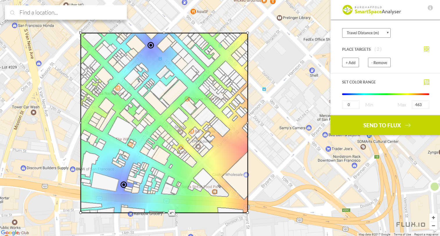 Revit Add-Ons: Flux Smart Space Analyser – Create Shortest Distance ...