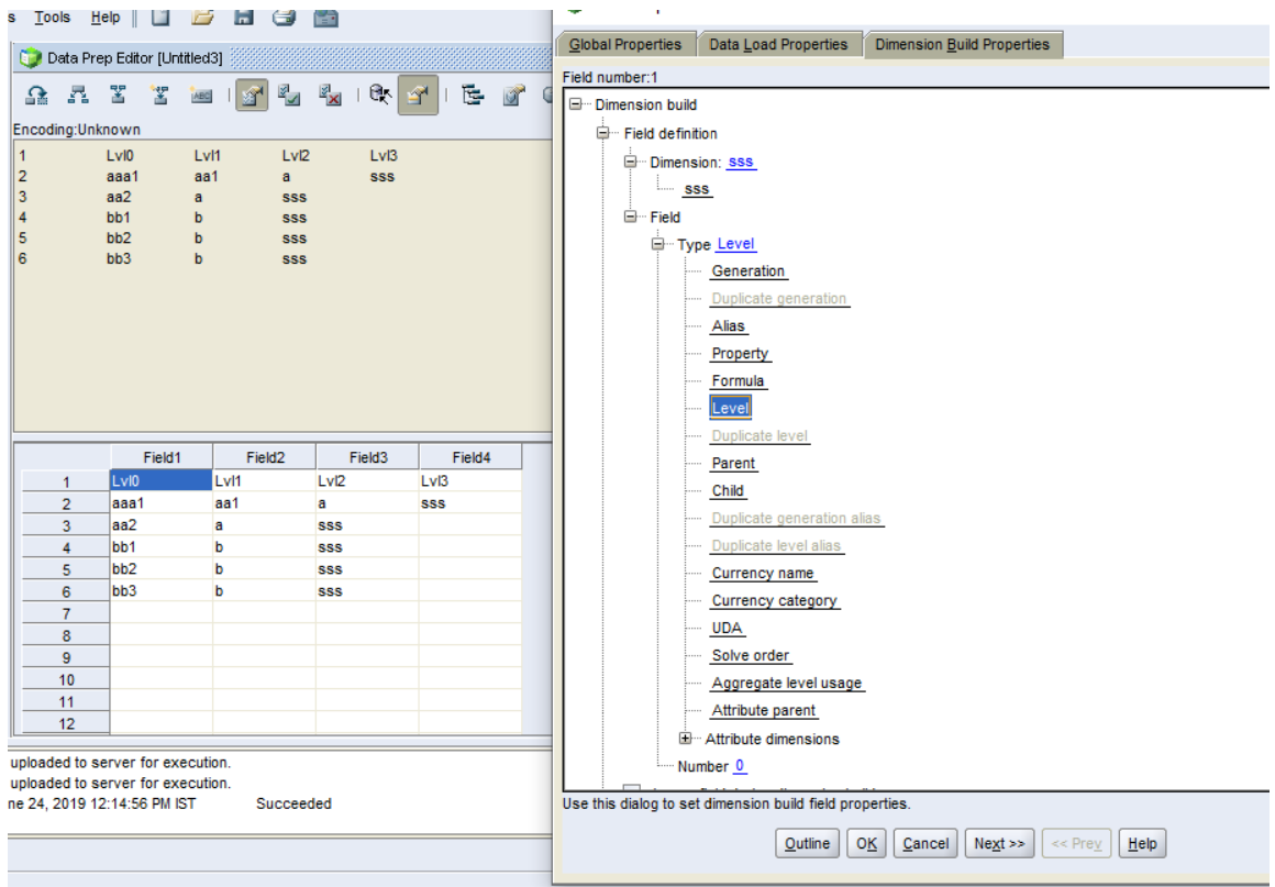 Member creation using level reference via Rule file in Essbase ...