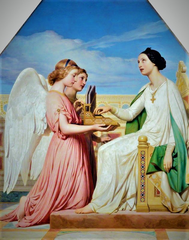 Ad Imaginem Dei: "Hail Bright Cecilia!" -- Great Patroness of Harmony
