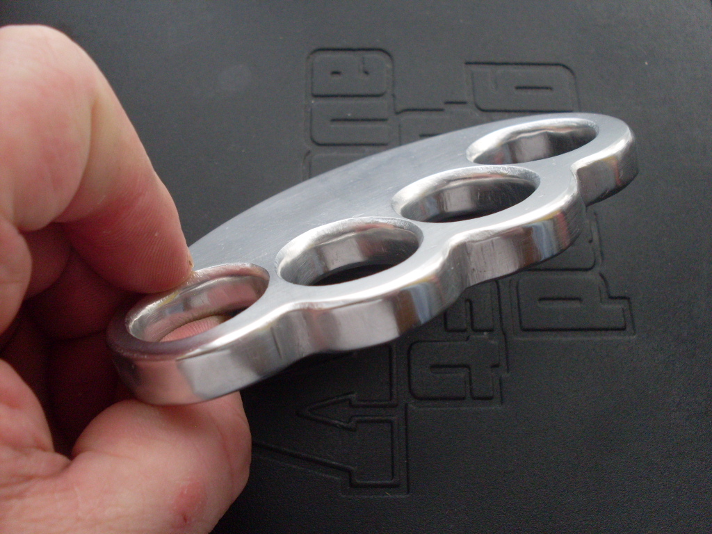 WeaponCollector's Knuckle Duster and Weapon Blog: Homemade Aluminium ...