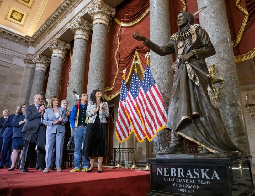White Wolf : Civil rights pioneer Chief Standing Bear gets a statue in ...