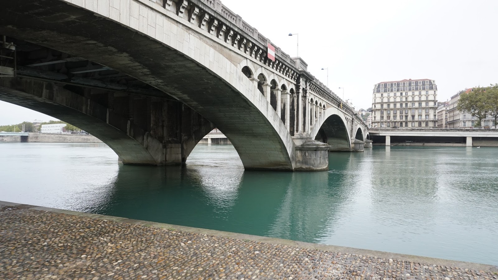 Bridge of the Week: Bridges of Lyon, France: Pont Wilson across the ...