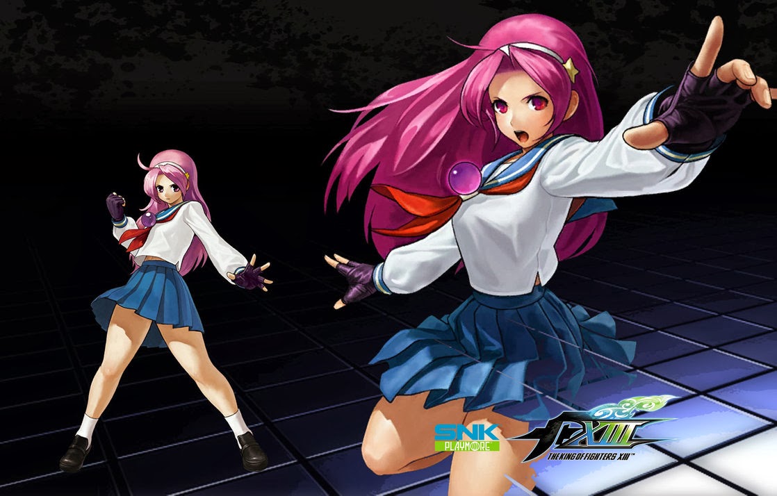 mira lo que he mirado: athena asamiya, leona heidern, kof