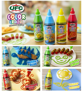 Make Mealtime More Fun and Colorful with UFC Color Crazee Catsup ...