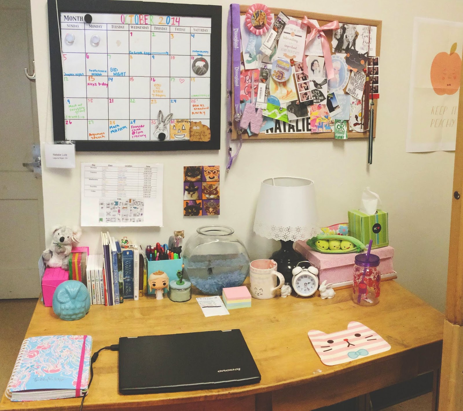 Les Trois Pois: Desk Tour