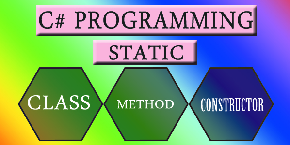 Static Class Method And Constructor ~ Readrwrite Blogs