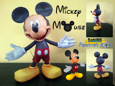 Disney - Mickey Mouse Papercraft | Papercraft Paradise | PaperCrafts ...