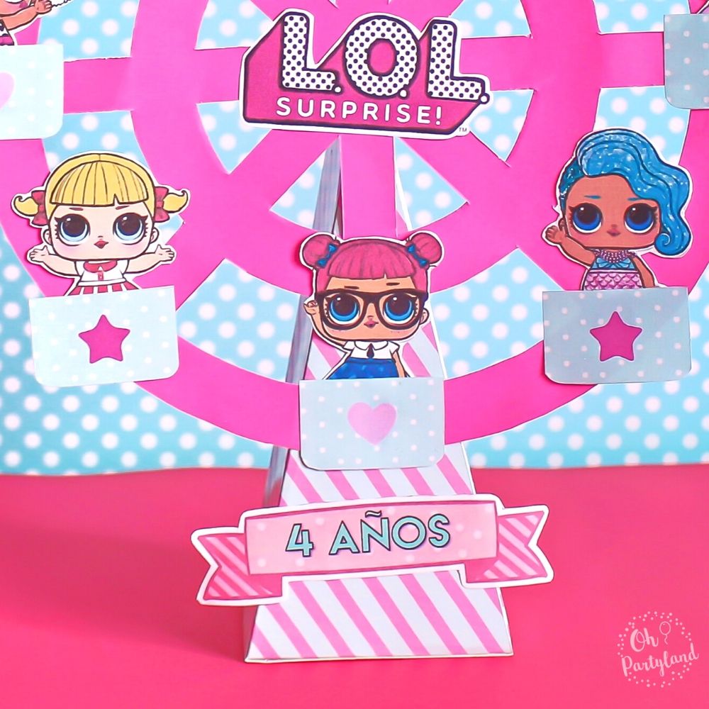 Lol surprise decoration - oh partyland
