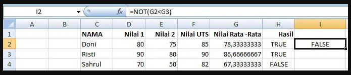 Rumus Excel Lengkap Beserta Fungsi dan Contohnya - Mediasiana.com ...