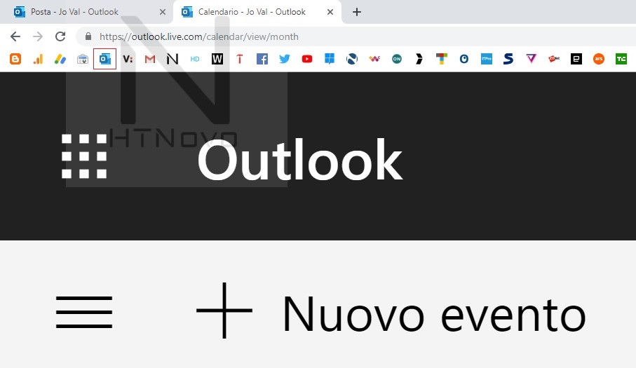 Nuova icona di Outlook disponibile per il sito Web